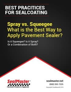 Seal Coat | Driveway Sealer | Pavement Sealer | SealMaster